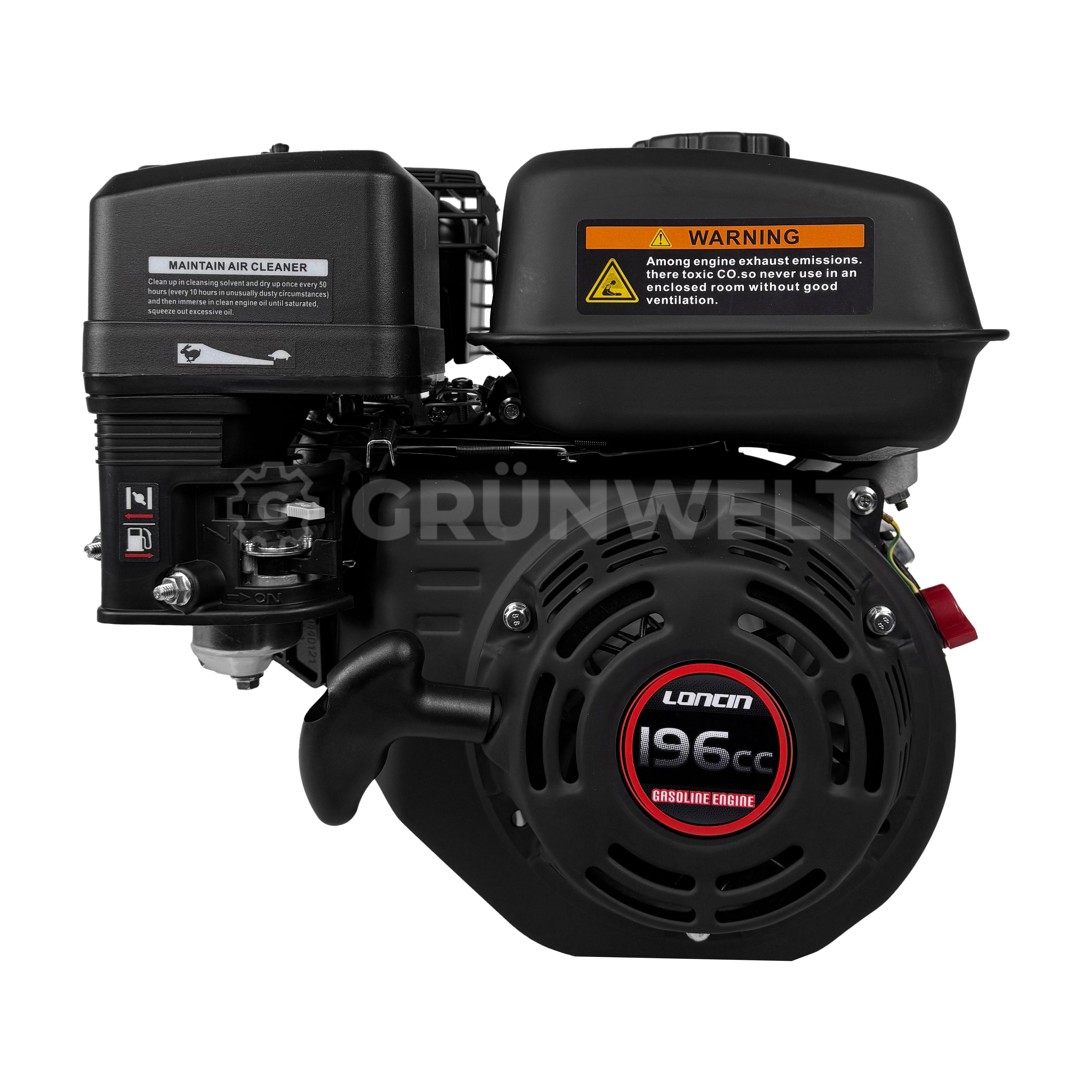 Gasoline engine Loncin G200F/R - Gruenwelt Shop – Gruenwelt Motoren