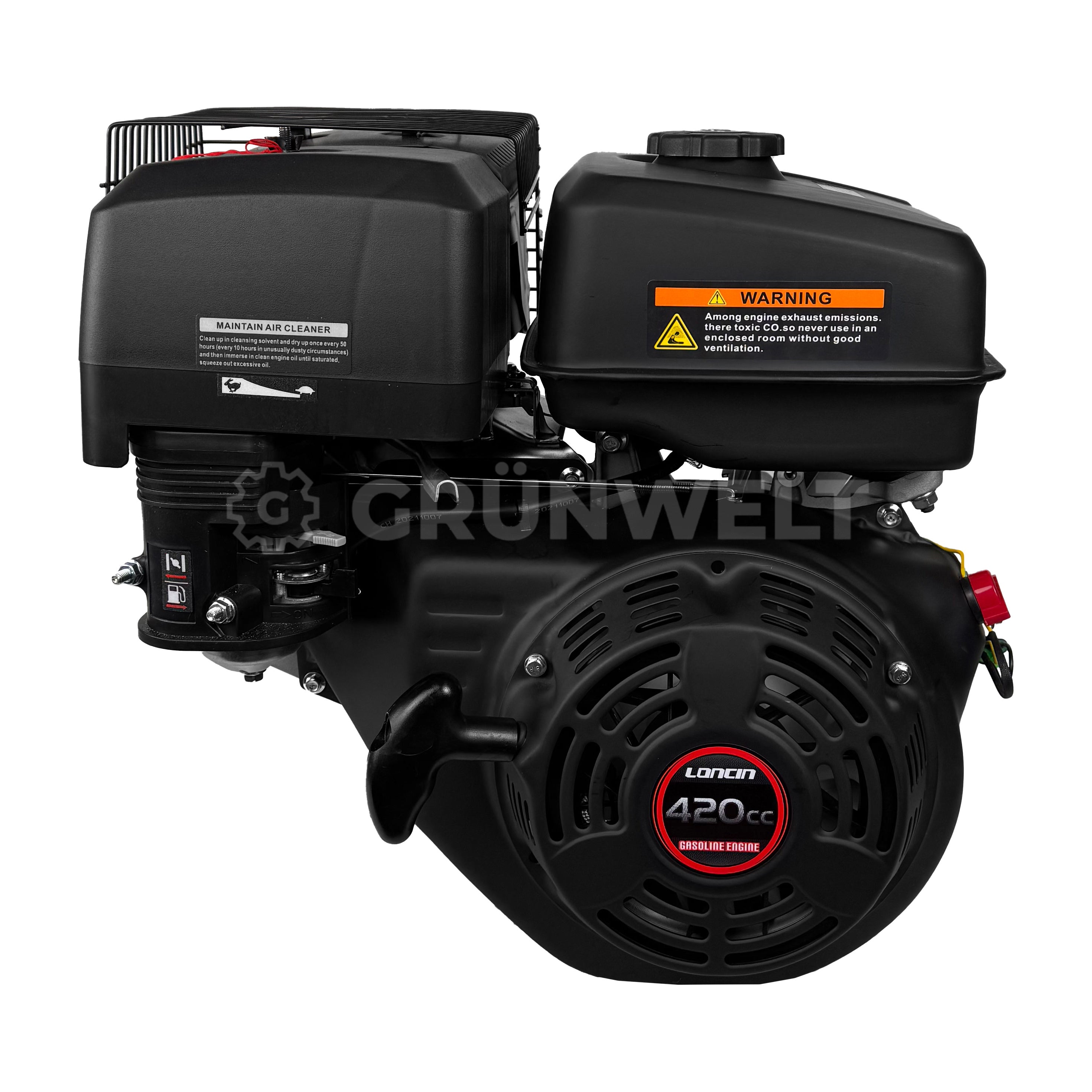 Gasoline engine Loncin G420F - Gruenwelt Shop – Gruenwelt Motoren