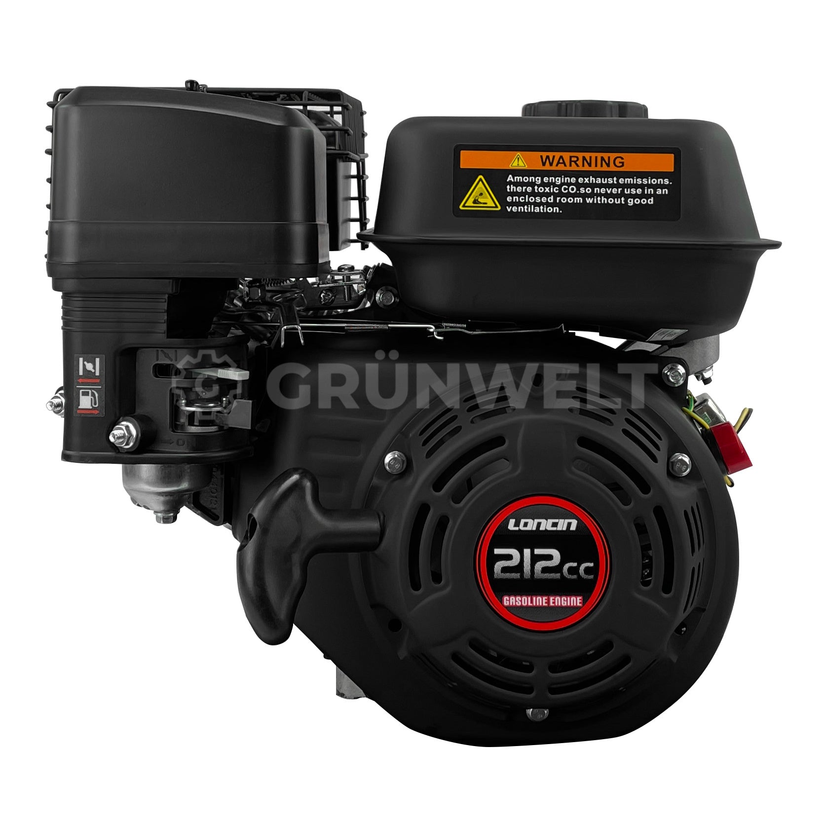 Gasoline engine Loncin LC170F-2 (19.05 mm) - Gruenwelt Shop – Gruenwelt ...